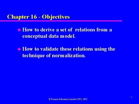 Chapter 16 Methodology Logical Database Design For The