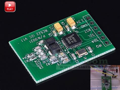 1356mhz Rc522 Rfid Reader Writer Module I2c Interface Ic Card Rf