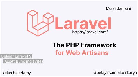 Belajar Laravel 9 Asset Bundling Vite Youtube