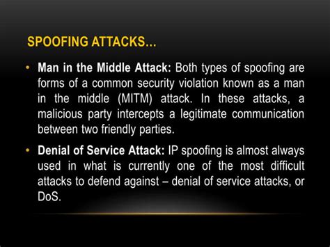 ip spoofing pptx