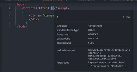 Iftrue Breaks Html Parsinghighlighting · Issue 110985
