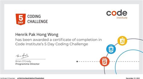 henrik pak hong wong on linkedin coding 5daycodingchallenge html css javascript