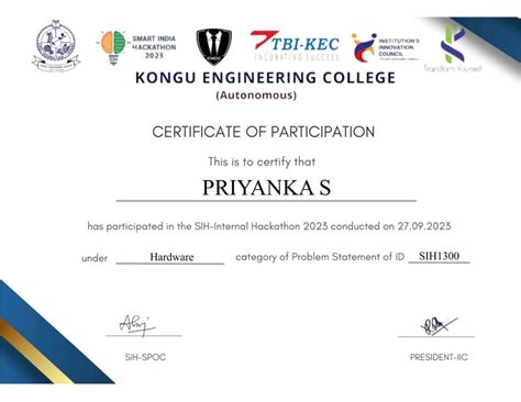 Priyanka Senthil Kumar On Linkedin Sihinternalhackathon2023 Publiclightinginnovation Smartcities