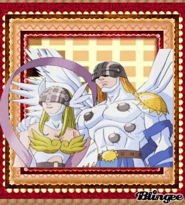 Angemon X Angewomon Picture Blingee Com
