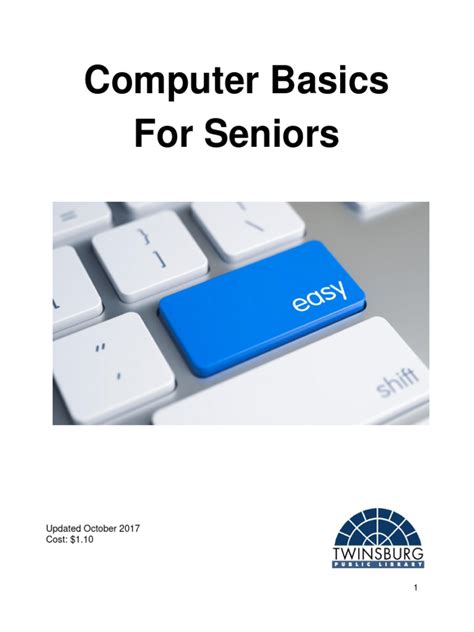 computer basics for seniors pdf