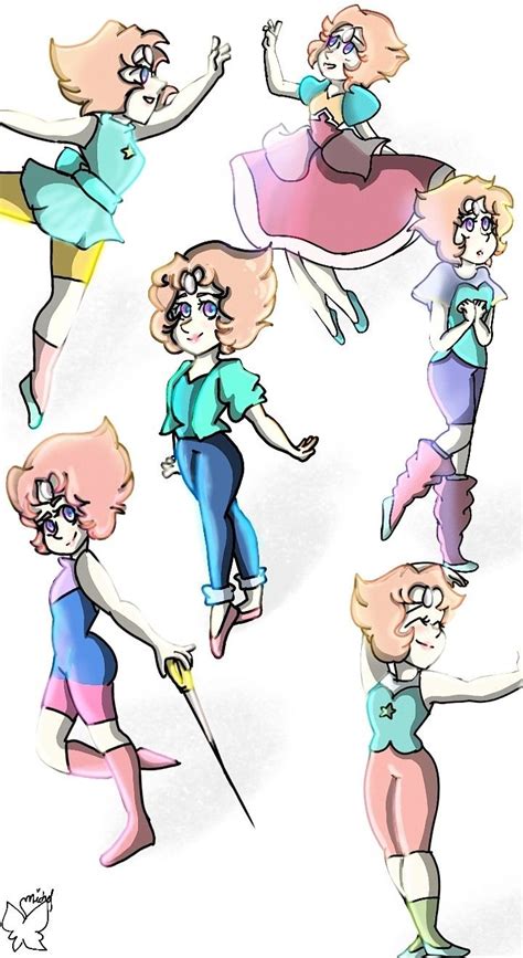 Todas Las Fases O Versiones De Perla De Steven Universe Anime Art