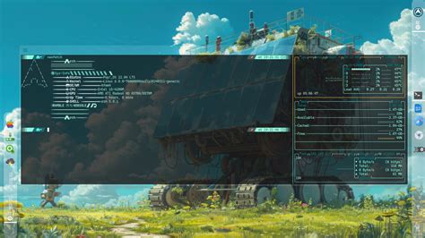 XFCE Neofetch Custom Theme R Pop Os