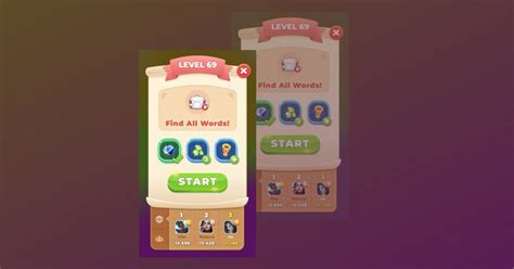 Mobile Game UI Figma UI Free