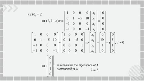 Eigen Value And Vector Of Linear Transformationpptx