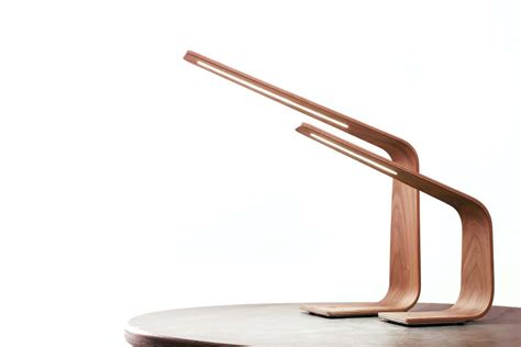 Wooden Desk Lamp With Touch Sensor Dimmer Switch LED Lamp Etsy