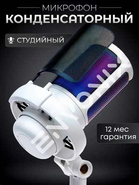 Микрофон для пк студийный конденсаторный Usb Envonix купить по цене 2 191 ₽ в интернет магазине