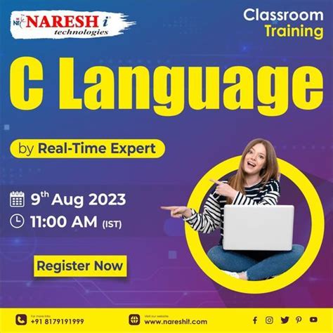 Naresh It On Linkedin Clanguage Programming Coding Programmer C Cprogramming Education