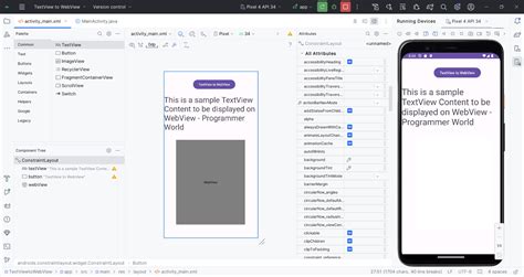How To Convert Textview To Webview Html Using The Webview Loaddata In Your Android App