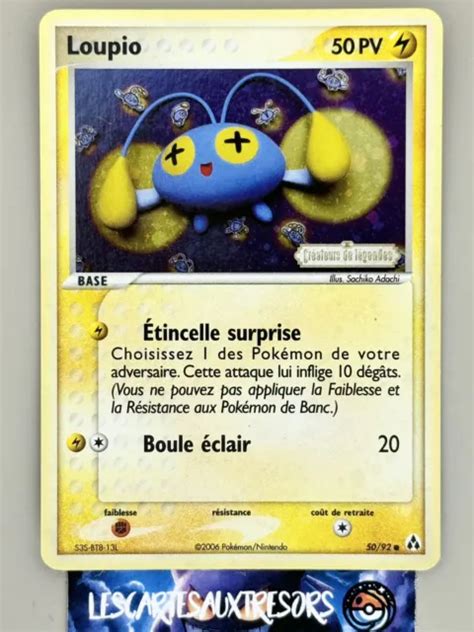 CARTE POKÉMON LOUPIO 50 92 REVERSE EX Créateurs de légendes VF FR EUR 14 99 PicClick FR