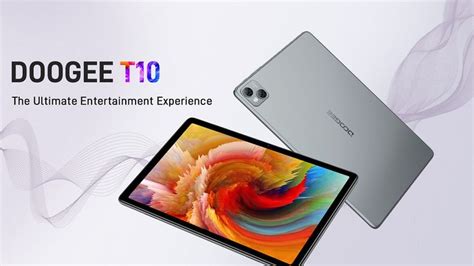 Планшет Doogee T10 всего за 100 долларов получил металлический корпус и ...
