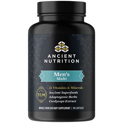 Ancient Nutrition Multivitamin Mens Spirit Of Health Store