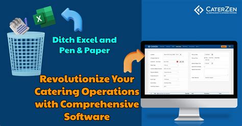 Ditch Excel And Pen And Paper Revolutionize Your Catering Operations With Caterzen Catering Software