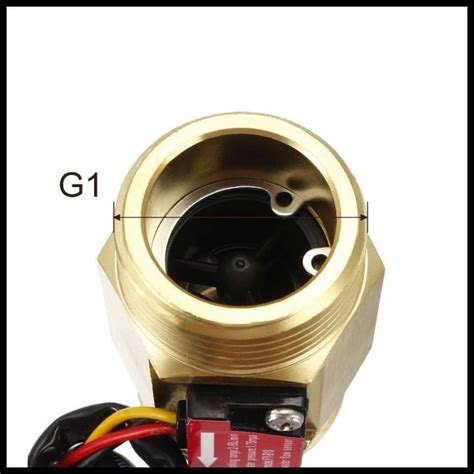 Jual Terbaru Yf B10 Water Flow Sensor Dn25 1 Flowmeter 2 50lmin Bahan