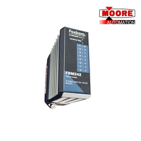 foxboro fbm242 rh916ta isolated output module