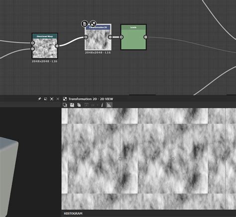 why isnt my stretched noise texture tiling r substance3d