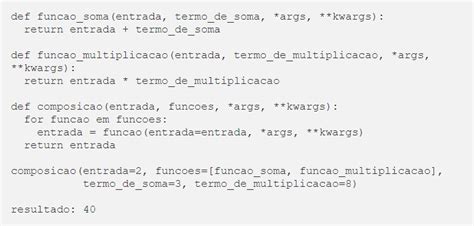 Entendendo Python Args E Kwargs