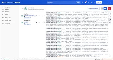 Academiaapp Springboot Angular Keycloak Docker Postgresql Ai Scientificcommunity