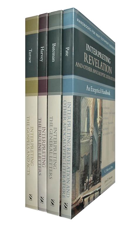 Handbooks For New Testament Exegesis 4 Volume Set Turner David