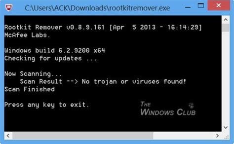 Gmer Rootkit Detector And Remover For Windows 10 Pc