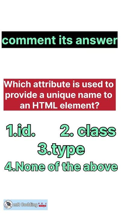 Comment Mrcodding Codechallenge Html Questions Youtube