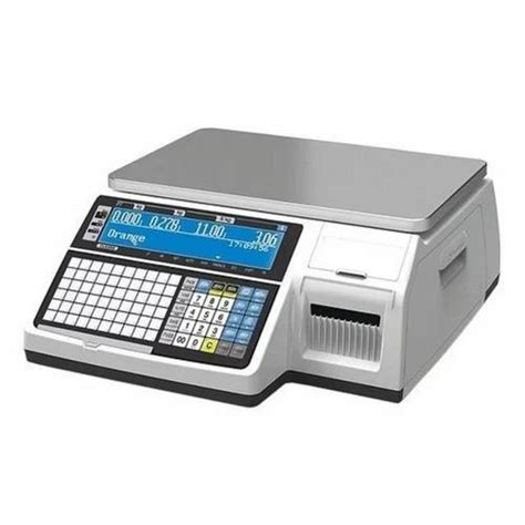 Cas Cl 5200n P Network Bar Code Scale For Laboratory Upto Ac 100