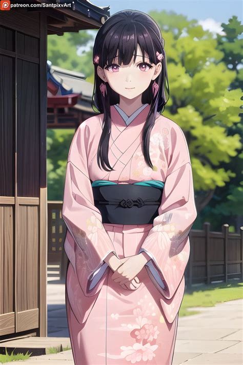 Miyo Saimori Happy Marriage Cute Anime Character Anime Kimono