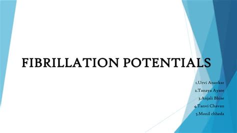 Abnormal Ncv Fibrillation Potentialspptx