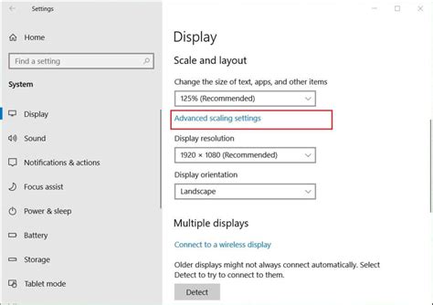 Change DPI Scaling Level For Displays In Windows TechCult