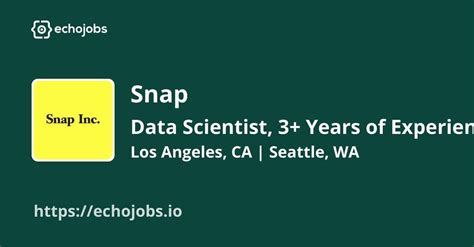 Hiring Data Scientist 3 Years Of Experience Usd 129k 228k San