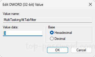 Show Tabs From Apps When Snapping Or Pressing Alt Tab Password Recovery