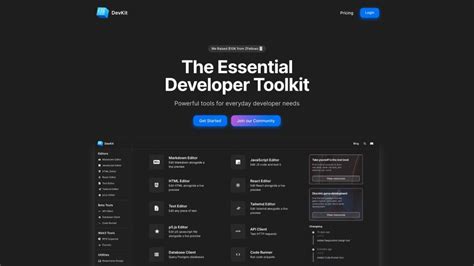 DevKit Essential Toolkit AI Assistant Code Generator More Tyy AI Tools