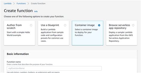 Lets Try Lambda Container Support With Sam Cli