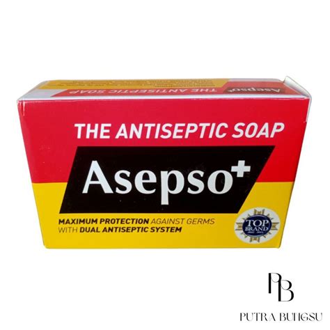 Jual Sabun Asepso The Antiseptic Soap 80 G Original Shopee Indonesia
