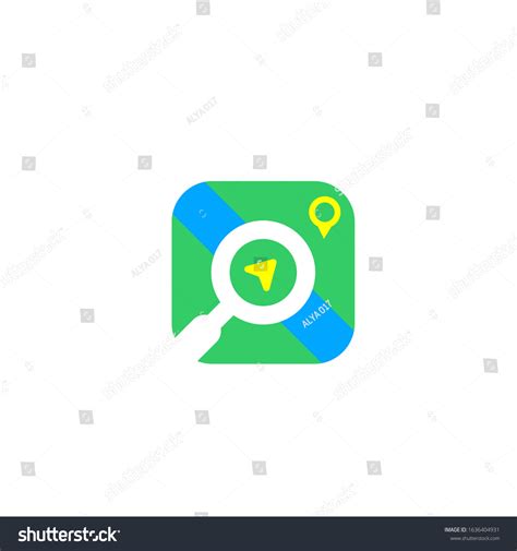 Map Gps Logo Design Modern Template Stock Vector Royalty Free 1636404931 Shutterstock