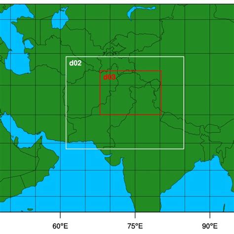 Domain Configuration We Employed Wrf Single Moment 6 Class Wsm6 Hong Download Scientific