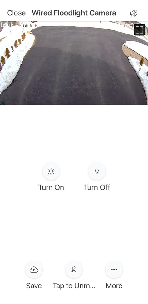 Using Live View With The Floodlight Camera Blink Support