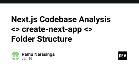 Next Js Codebase Analysis Create Next App Folder Structure R Devto