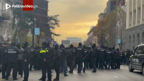 რა ხდება ამ წუთებში მელიქიშვილის გამზირზე კადრები ადგილიდან პალიტრა ვიდეო