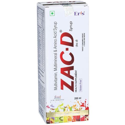 Zac D Mixed Fruit Flavour Syrup 200 Ml View Usage Side Effects Price And Subtitute Egmedi