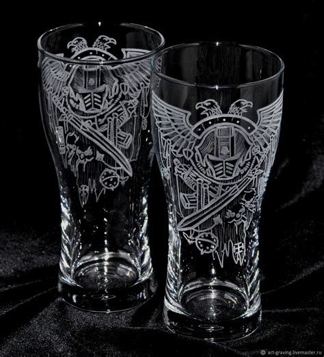 Космодесант WH40K. Бокал с гравировкой – заказать на Ярмарке Мастеров ...