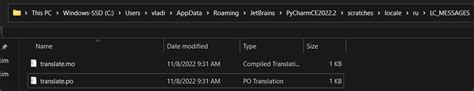 Gettext Filenotfounderror Errno 2 No Translation File Found For