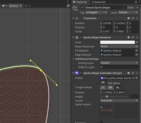 Sprite Shape Ignores Angle Ranges Unity Engine Unity Discussions