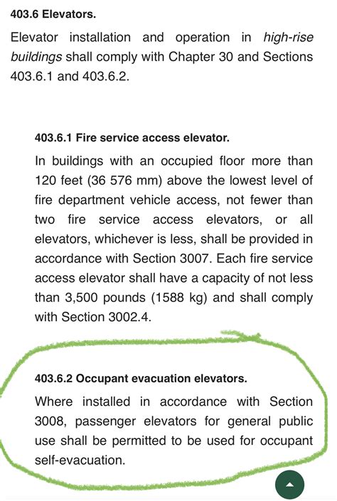 Ibc 2018 Occupant Evacuation Elevators Album On Imgur