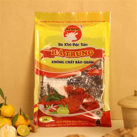 Bò Khô đặc Sản Bò Một Nắng Hà Trung Công Ty Tnhh Sản Xuất Chế Biến