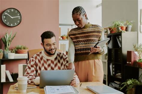 Female Programmer Helping With Coding Stock Image Image Of Support Career 374058927
